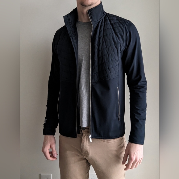 Reiss | Jackets & Coats | Reiss Hybrid Dark Navy Jacket | Poshmark
